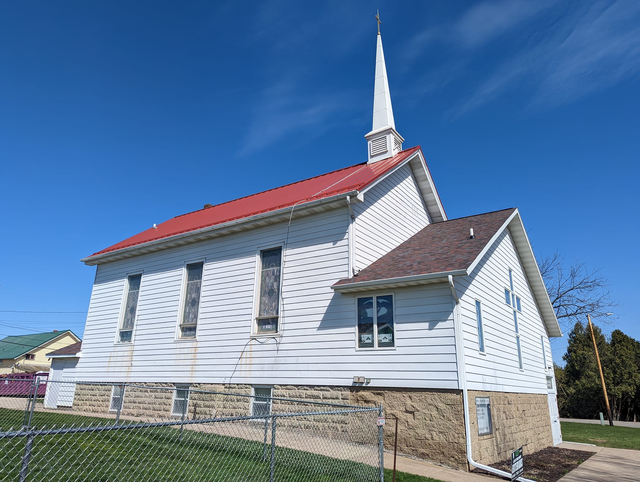 Steel and Shingle Roof for Church | Roofing Company in La Crosse
