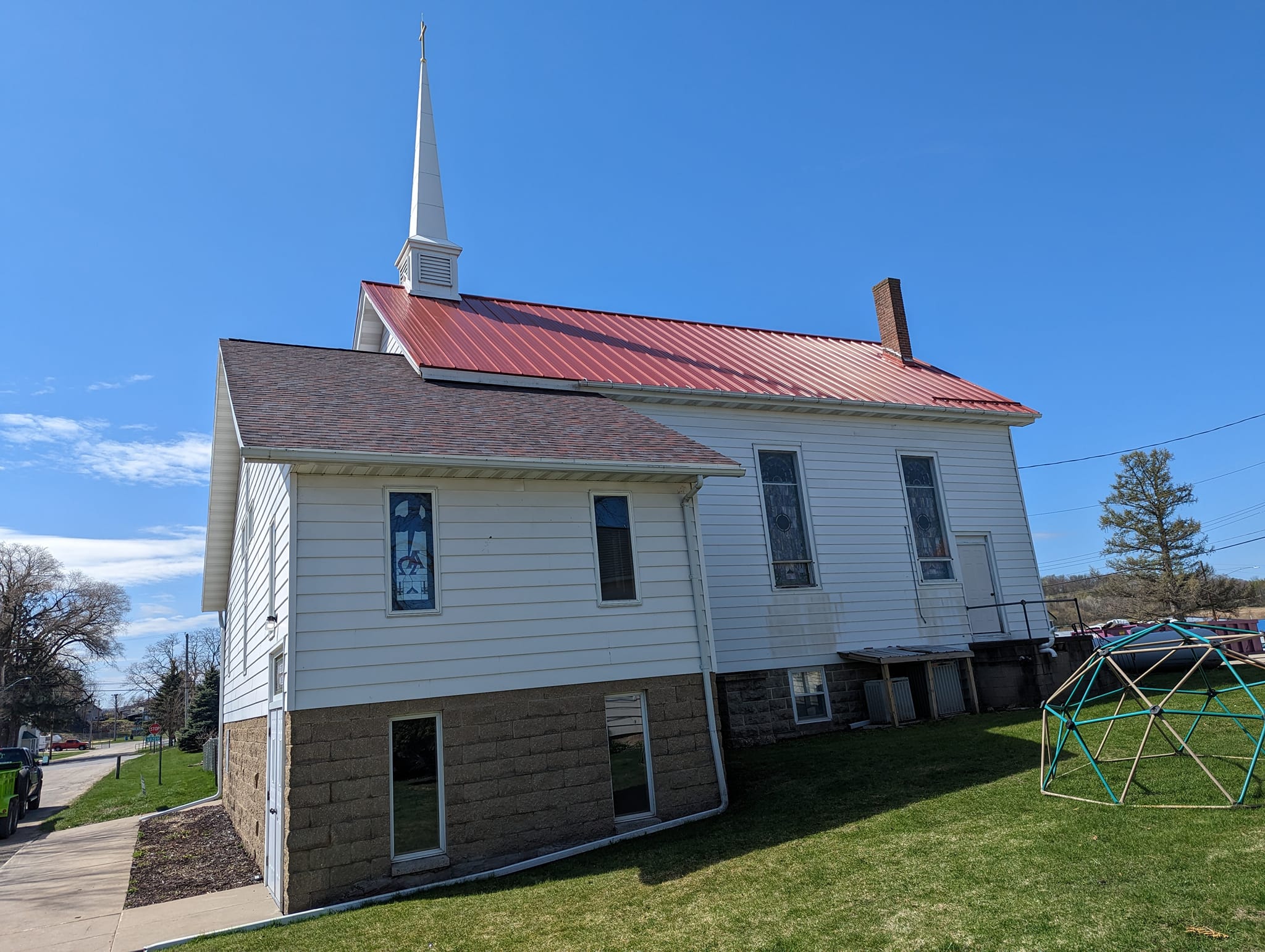 Steel and Shingle Roof for Church | Roofing Company in La Crosse